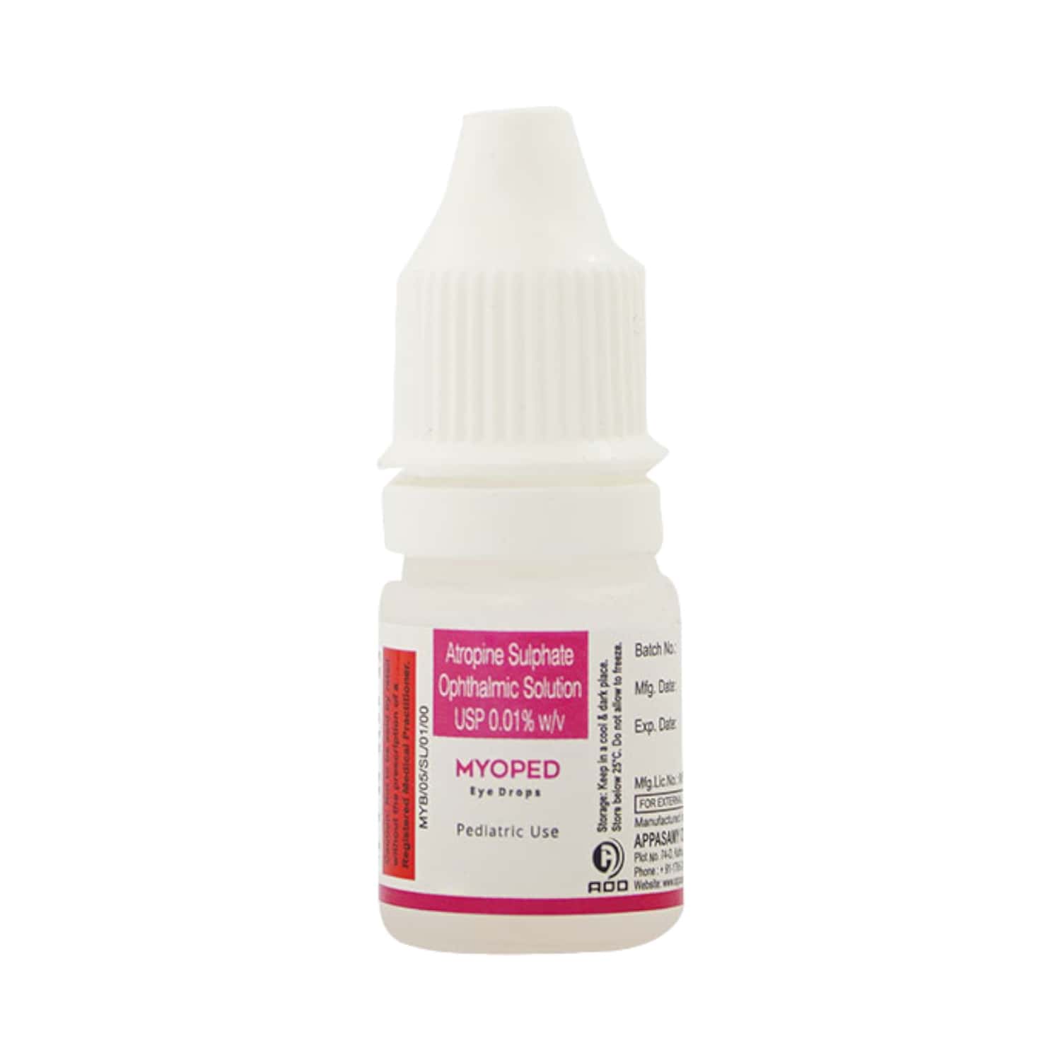 Buy Myoped 0.01 %W/V Eye Drop (5) Online & Save Up to 24% at PharmEasy