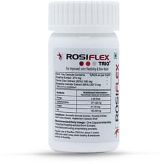 Rosiflex Trio Bottle Of 14 Capsules: Uses, Side Effects, Price & Dosage ...