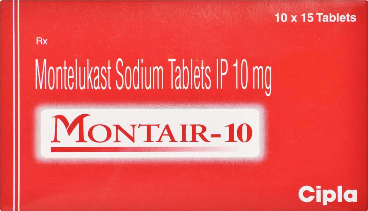 Montair 10 Tablet: Uses, Side Effects, Price, Dosage & More Info ...