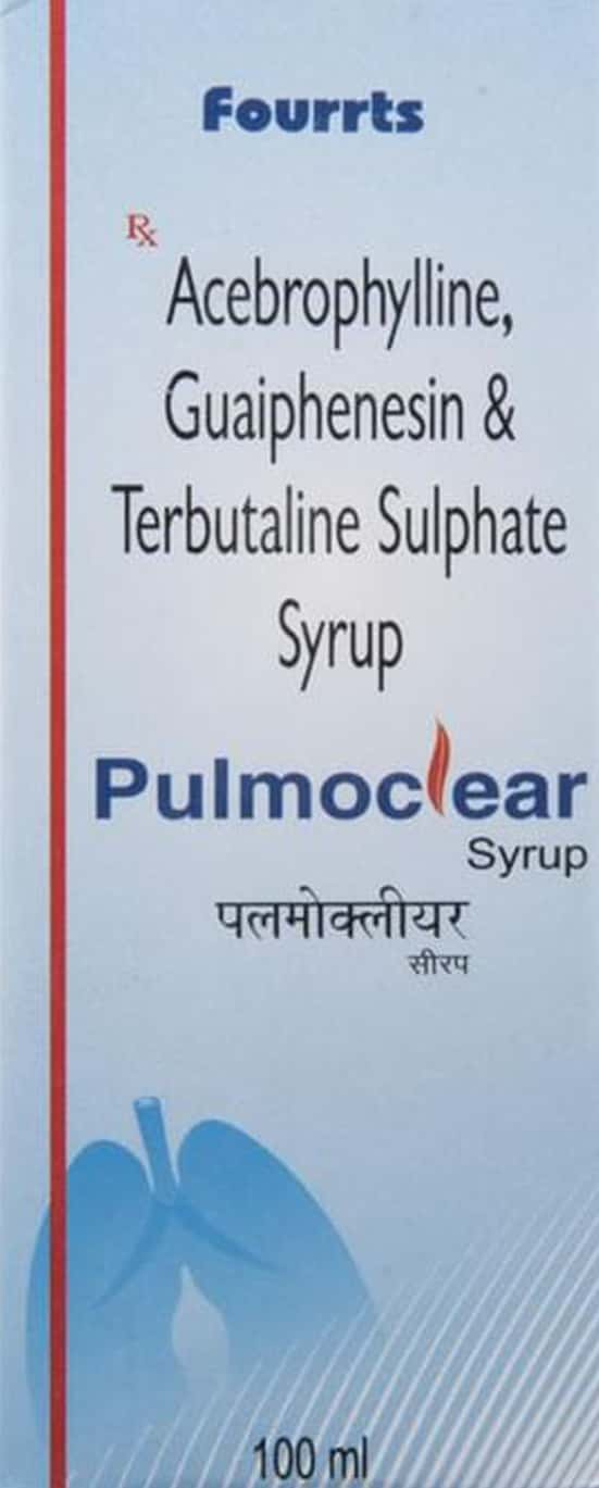 Buy Pulmoclear Bottle Of 100ml Syrup Online & Save Up to 24% at PharmEasy