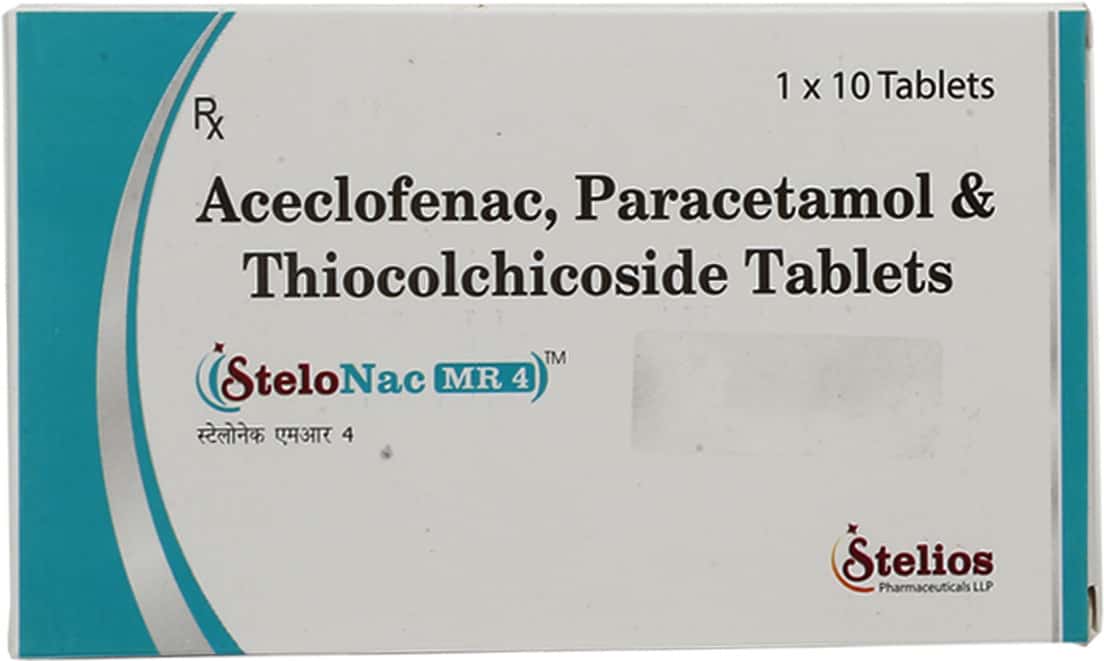 Stelonac Mr 4mg Strip Of 10 Tablets: Uses, Side Effects, Price & Dosage ...