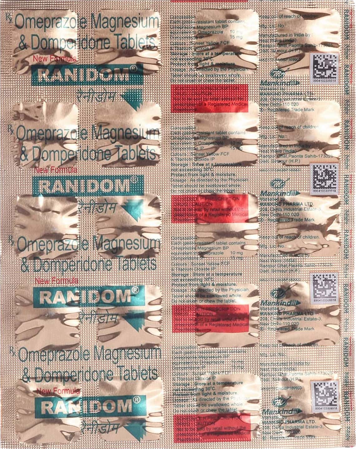 Ranidom Nf Strip Of 20 Tablets: Uses, Side Effects, Price & Dosage ...