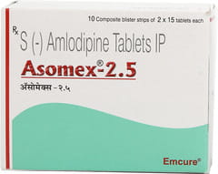 Asomex 2.5 Tablet: Uses, Side Effects, Price, Dosage & More Info ...