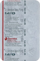 Eslo 5 MG Tablet (15): Uses, Side Effects, Price & Dosage | PharmEasy