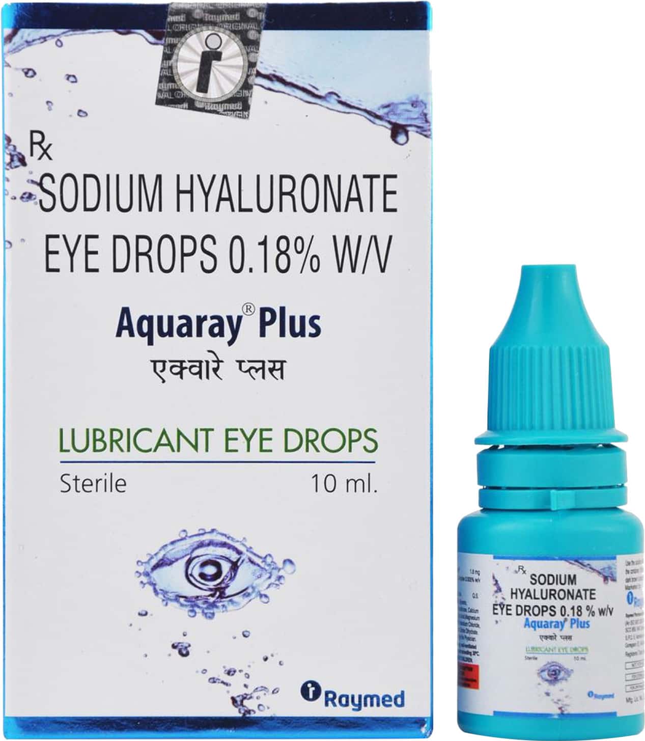 Aquaray 0.18 %W/V Eye Drop (10): Uses, Side Effects, Price & Dosage ...