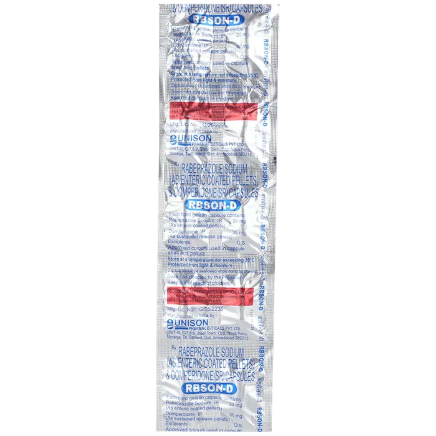 Rbson D Strip Of 10 Capsules: Uses, Side Effects, Price & Dosage ...