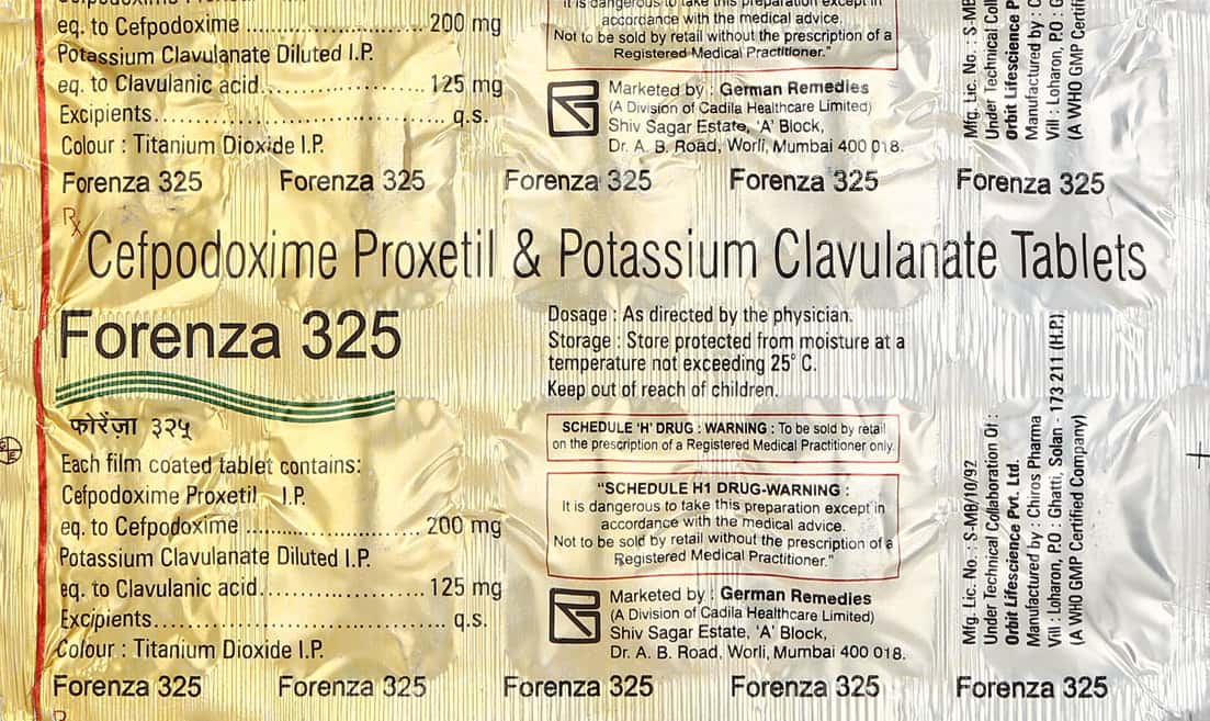 Forenza 325 Tablet: Uses, Side Effects, Price, Dosage & More Info ...