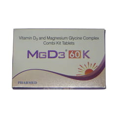 Mgd3 60k Strip Of 15 Tablet Combikit: Uses, Side Effects, Price ...