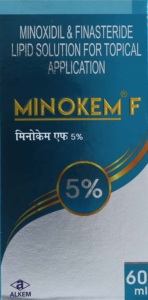 Minokem F 5% Solution 60ml: Uses, Side Effects, Price & Dosage | PharmEasy