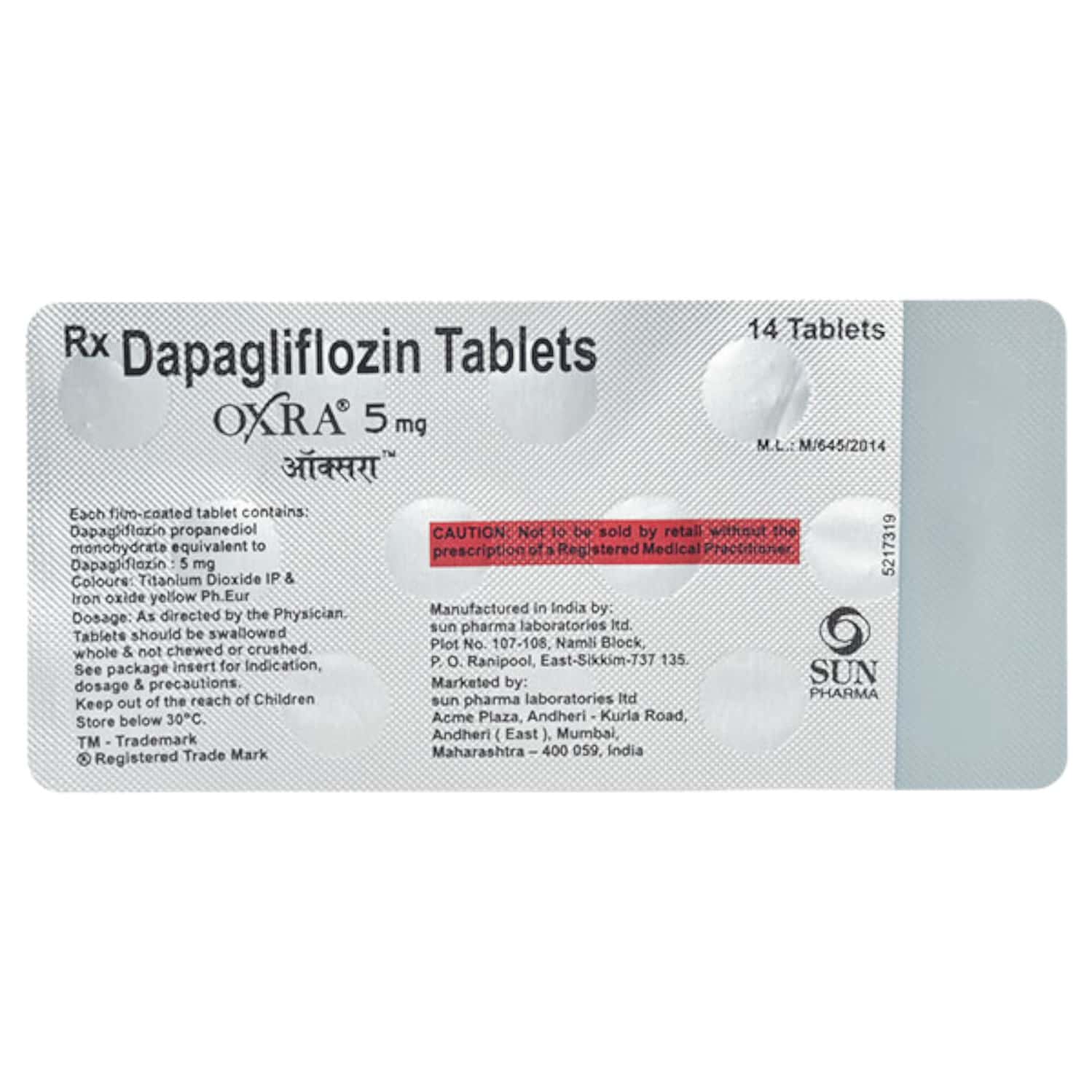 Oxra 5 MG Tablet (14): Uses, Side Effects, Price & Dosage | PharmEasy