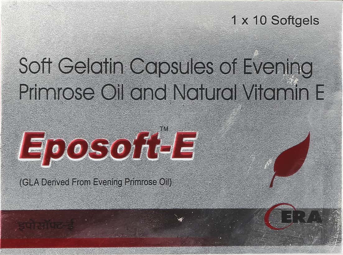 Eposoft E Strip Of 10 Capsules: Uses, Side Effects, Price & Dosage ...