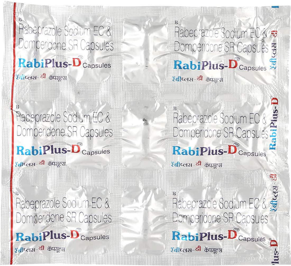 Rabiplus D Strip Of 15 Capsules: Uses, Side Effects, Price & Dosage ...