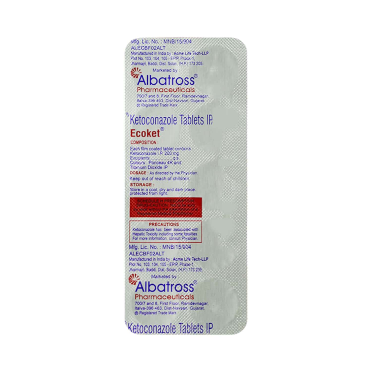 Ecoket Tablet: Uses, Side Effects, Price, Dosage & More Info - PharmEasy