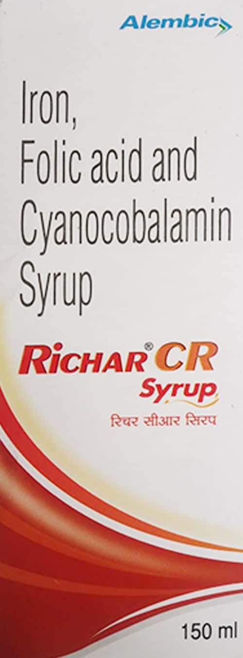 Richar Cr Bottle Of 150ml Syrup: Uses, Side Effects, Price & Dosage ...