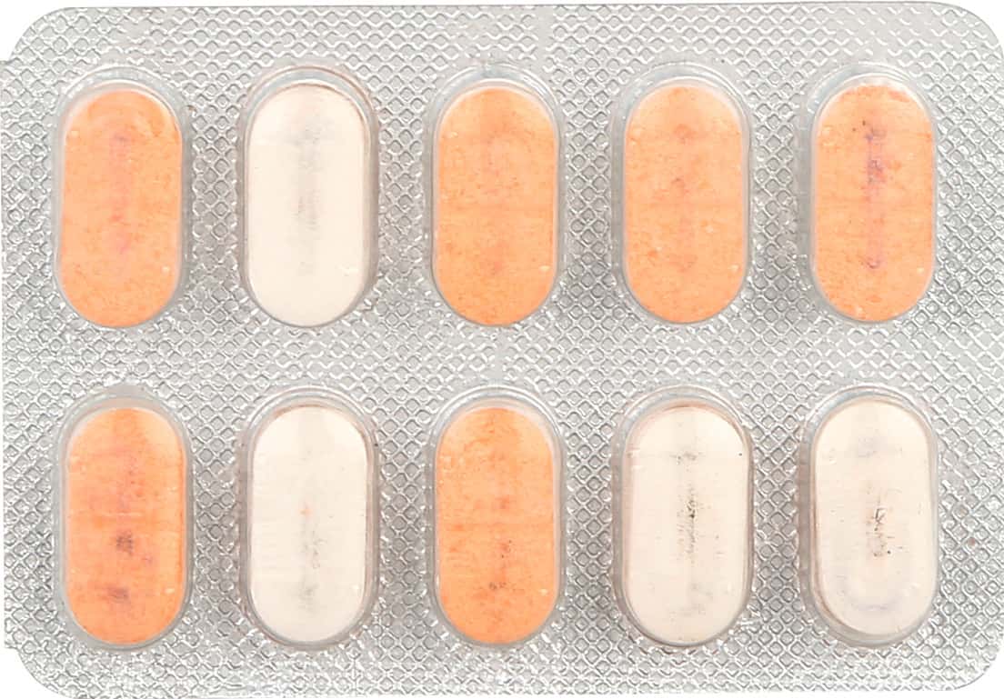 Glucofix M2 Strip Of 10 Tablets: Uses, Side Effects, Price & Dosage ...