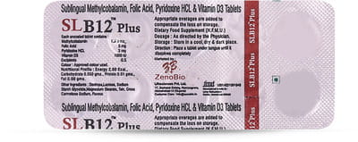 SL B12 Plus Tablet: Uses, Side Effects, Price, Dosage & More Info ...