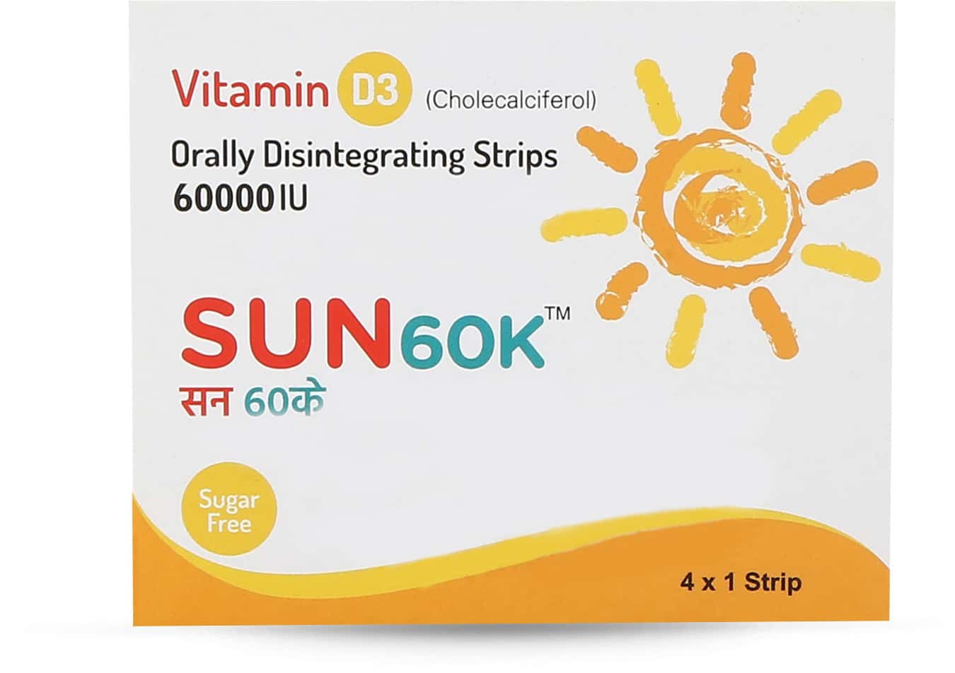 Sun 60k Orally Disintegrating Strip | Sugar Free: Uses, Side Effects ...