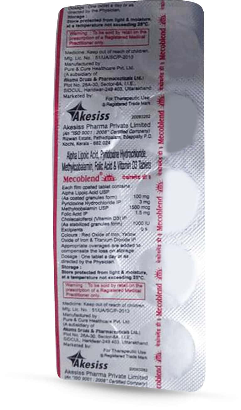Mecoblend D3 Tablet: Uses, Side Effects, Price, Dosage & More Info ...