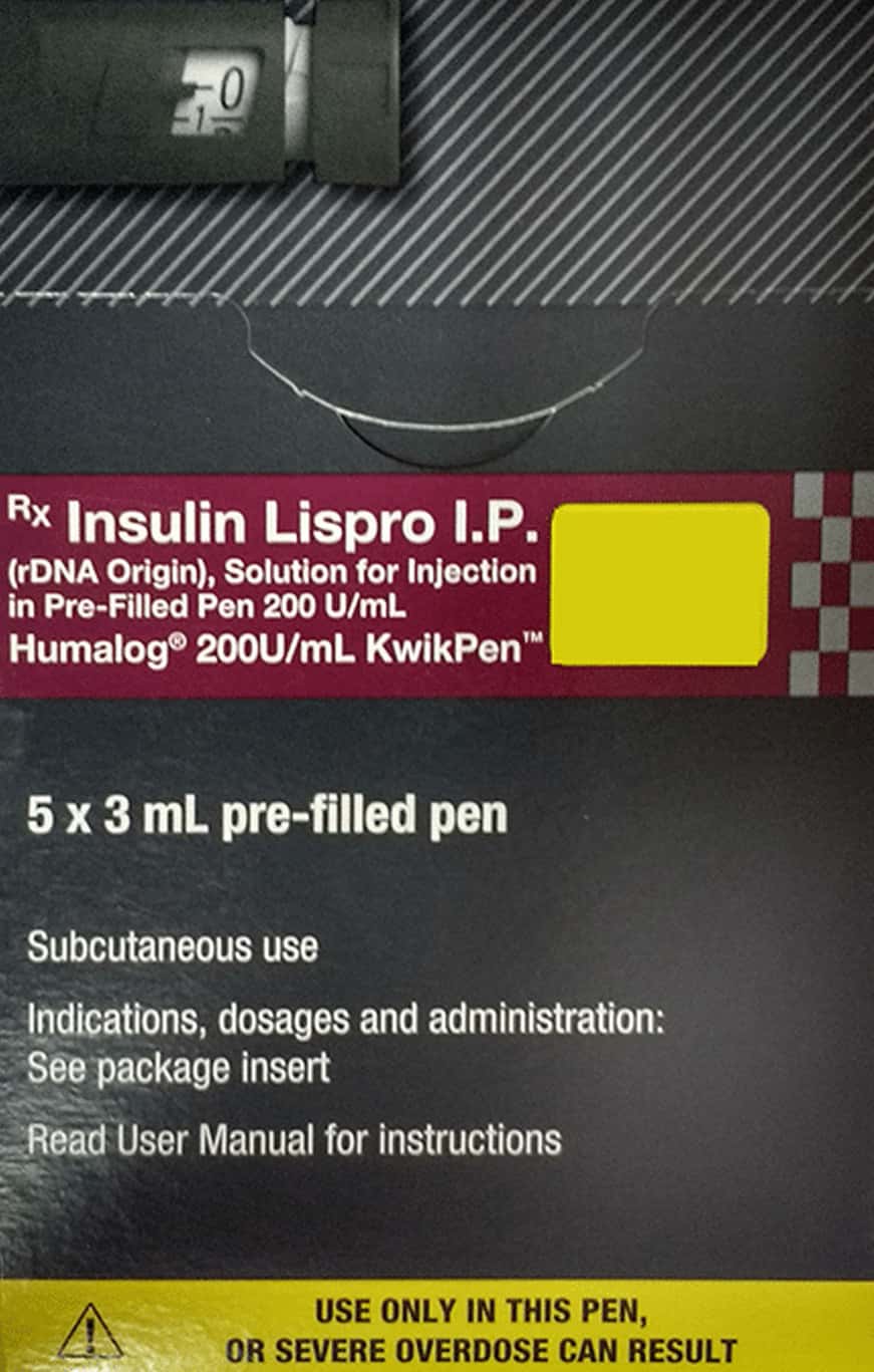 Humalog Kwikpen 200 IU/ML Solution For Injection (3): Uses, Side ...