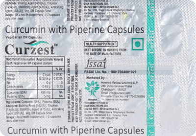 Buy Curzest Strip Of 10 Capsules Online & Save Up to 24% at PharmEasy