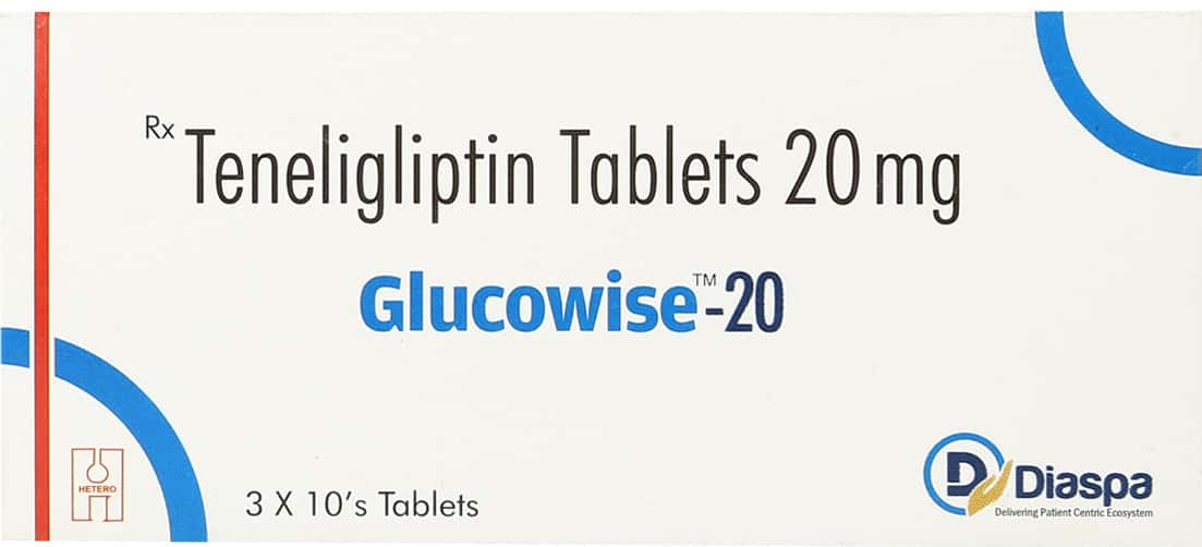 Glucowise 20 MG Tablet (10): Uses, Side Effects, Price & Dosage | PharmEasy