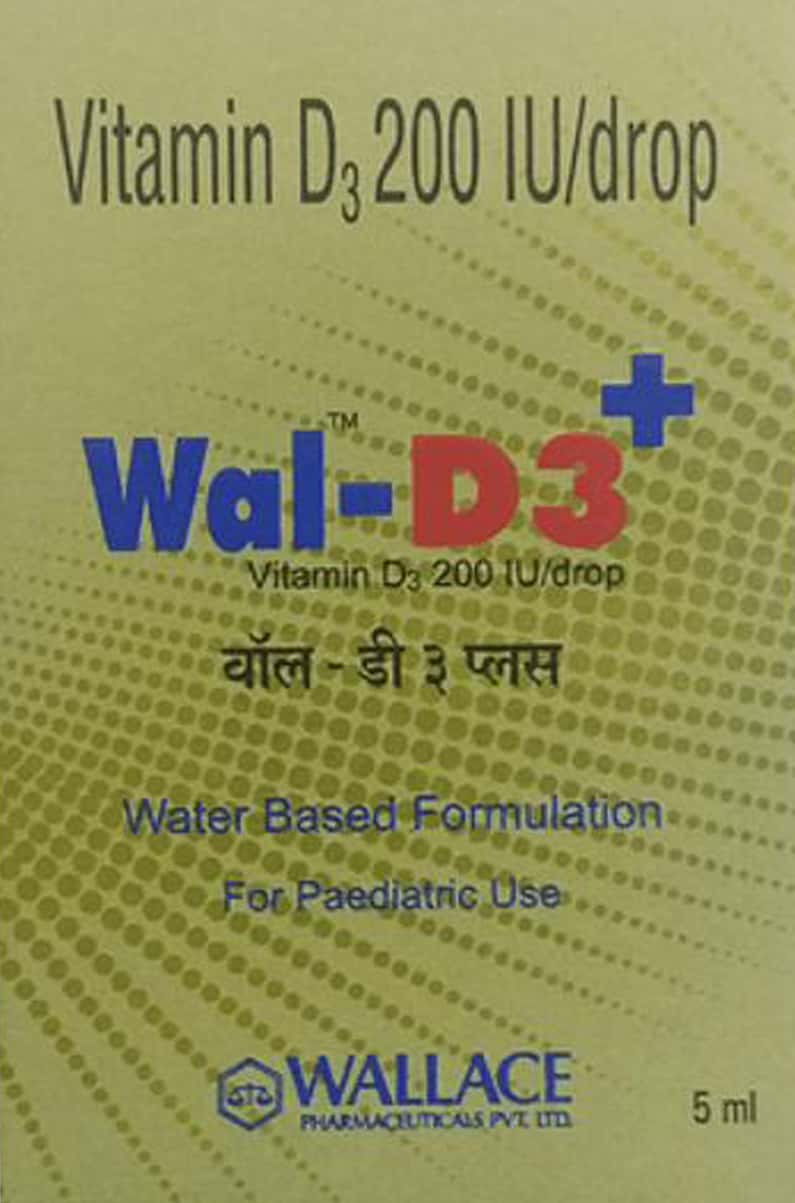 Wal D3 Plus Oral Drops: Uses, Side Effects, Price, Dosage & More Info ...