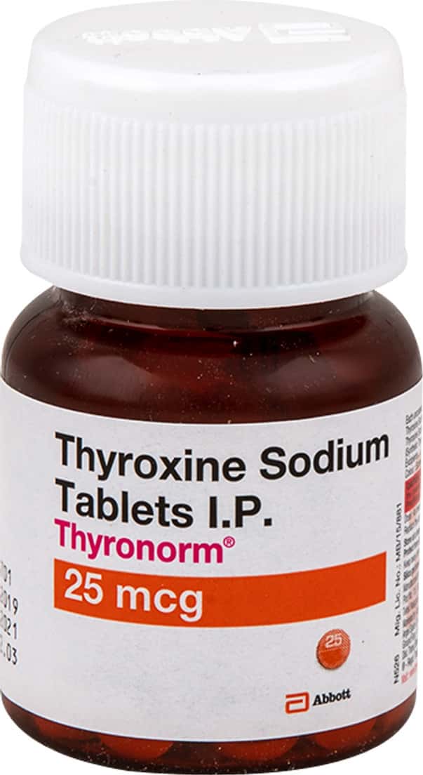 Thyronorm 25mcg Tablet: Uses, Side Effects, Price, Dosage & More Info - PharmEasy