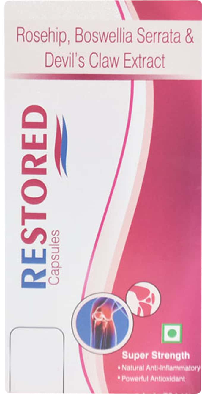 Restored Bottle Of 30 Capsules: Uses, Side Effects, Price & Dosage ...