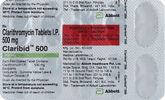 Claribid 500 Tablet: Uses, Side Effects, Price, Dosage & More Info ...