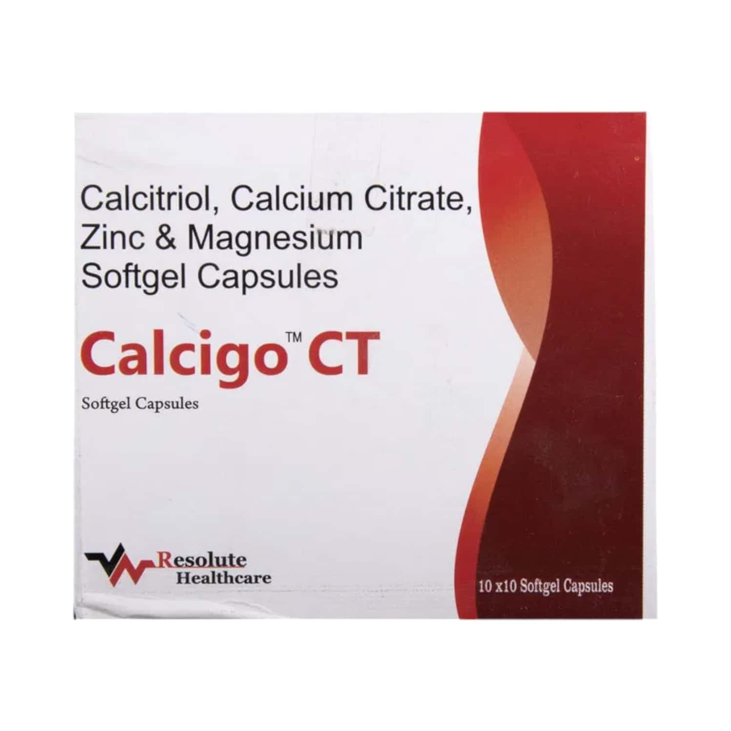 Calcigo Ct Strip Of 10 Capsules: Uses, Side Effects, Price & Dosage ...