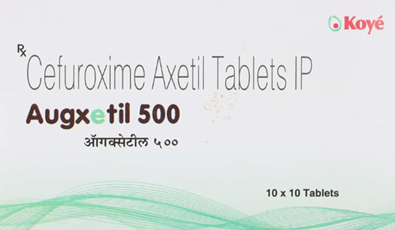 Augxetil 500 MG Tablet (10): Uses, Side Effects, Price & Dosage | PharmEasy
