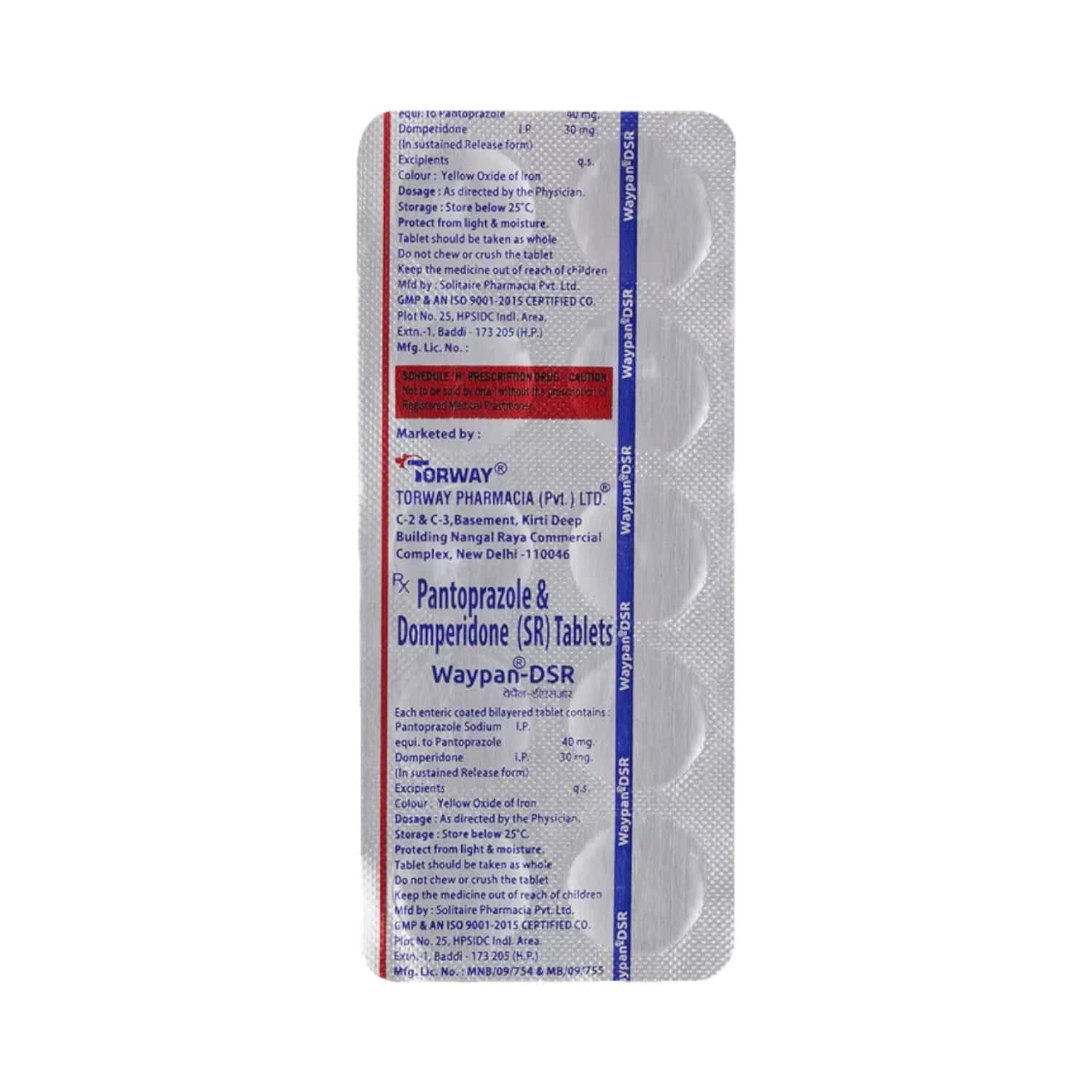 Waypan Dsr Strip Of 10 Tablets: Uses, Side Effects, Price & Dosage ...