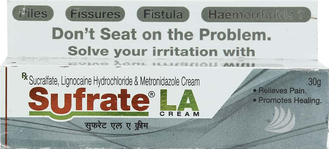 Sufrate La Tube Of 30gm Cream: Uses, Side Effects, Price & Dosage ...