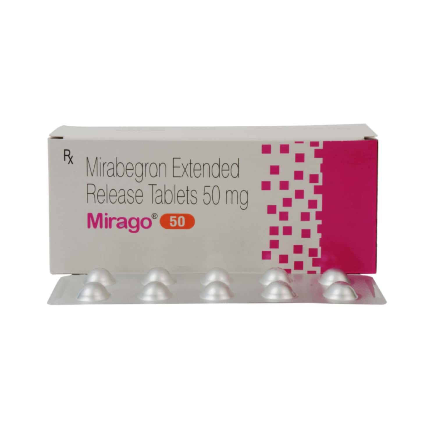 Mirago 50 Tablet: Uses, Side Effects, Price, Dosage & More Info - PharmEasy