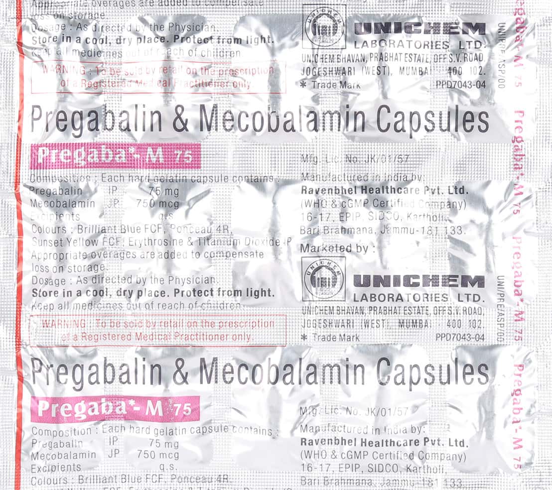 Pregaba M 75 Capsule: Uses, Side Effects, Price, Dosage & More Info ...