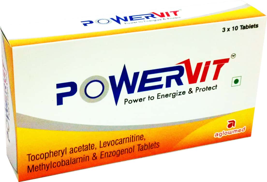 Buy Powervit Strip Of 10 Tablets Online & Save Up to 24% at PharmEasy
