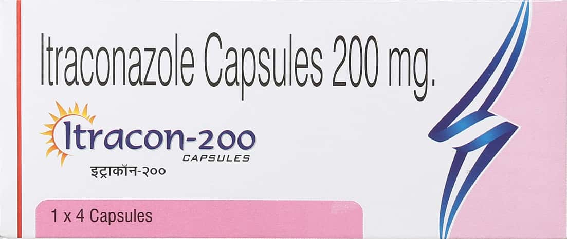 Itracon 200 MG Capsule (4): Uses, Side Effects, Price & Dosage | PharmEasy