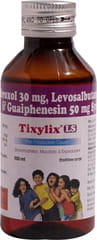 Tixylix LS Syrup: Uses, Side Effects, Price, Dosage & More Info - PharmEasy