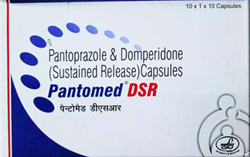 Pantomed Dsr Strip Of 10 Capsules: Uses, Side Effects, Price & Dosage ...