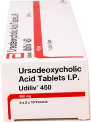 Udiliv 450 Tablet: Uses, Side Effects, Price, Dosage & More Info ...