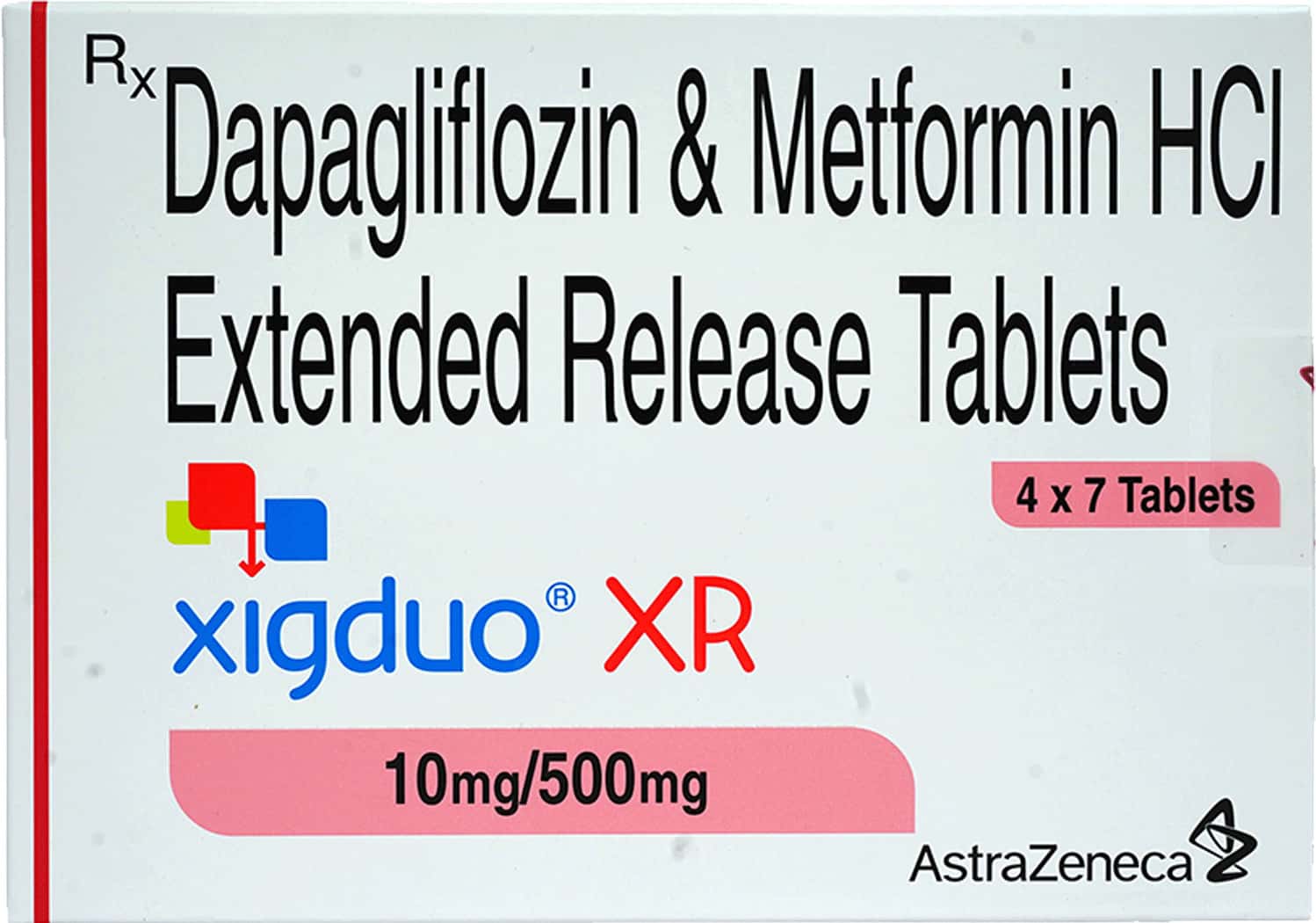 Xigduo Xr 10mg/500mg Strip Of 7 Tablets: Uses, Side Effects, Price ...