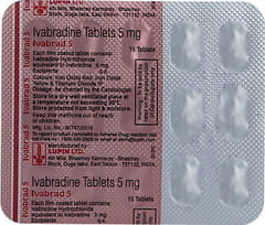 Ivabrad 5 Tablet: Uses, Side Effects, Price, Dosage & More Info - PharmEasy