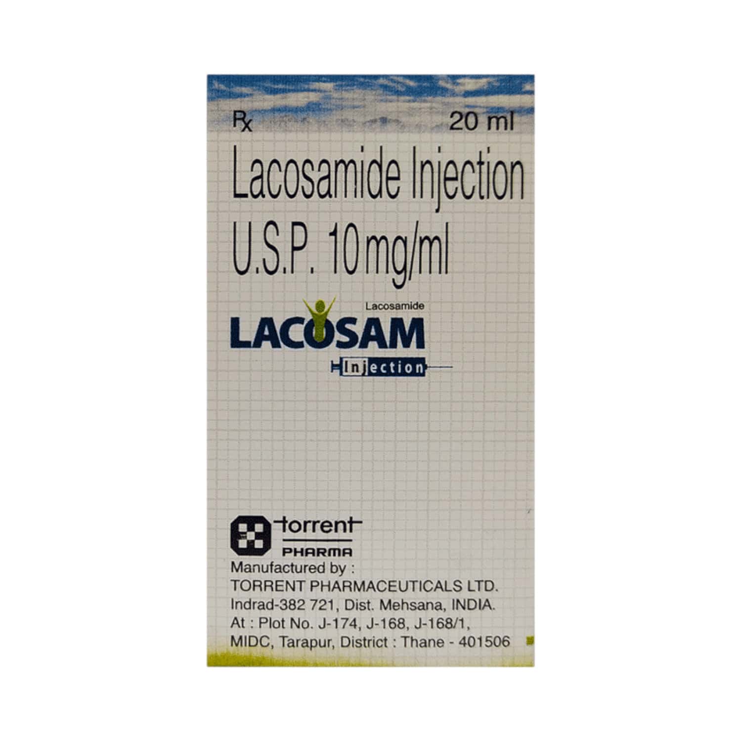 Buy Lacosam 10 MG/ML Injection (20) Online & Save Up to 24% at PharmEasy