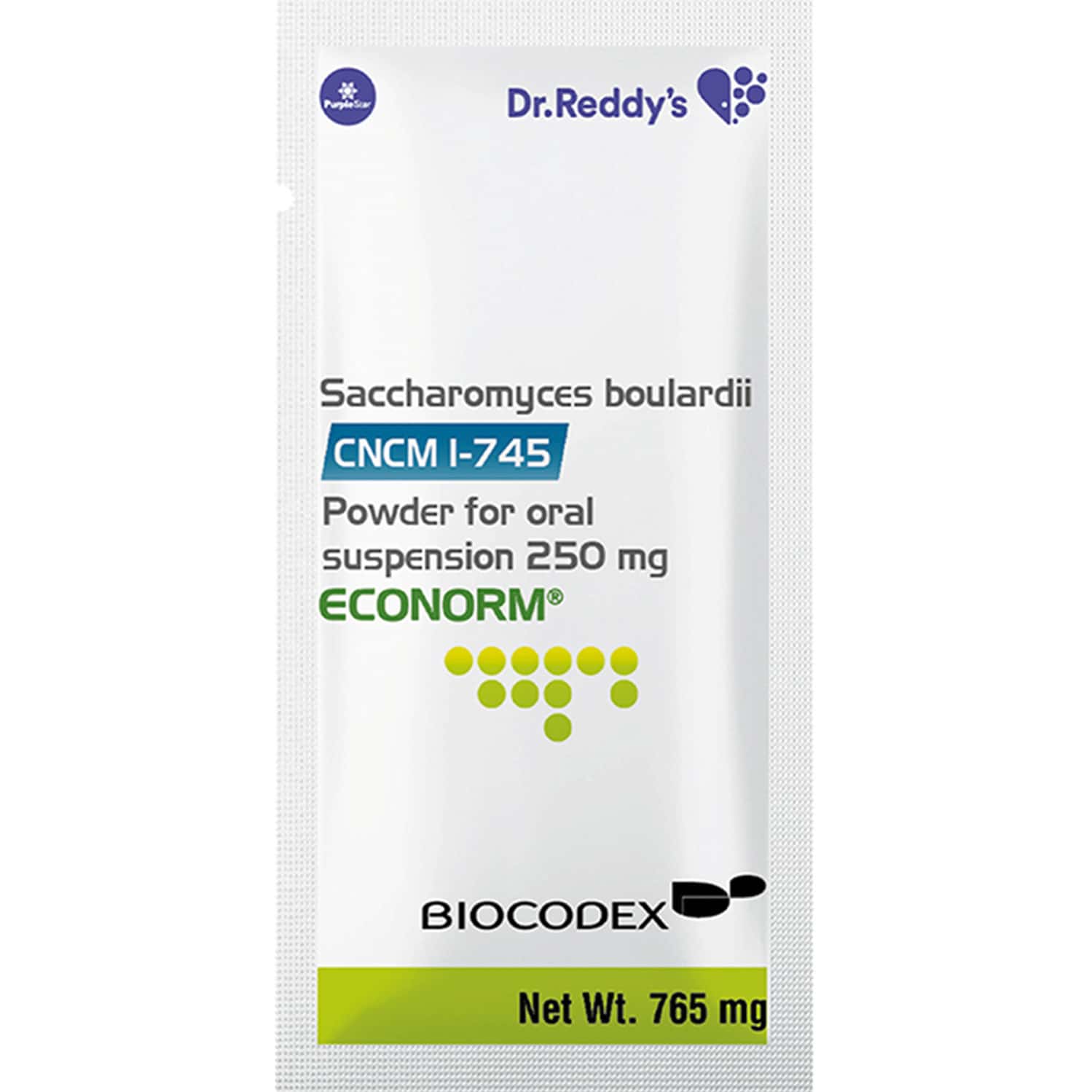 Econorm 765mg Oral Powder Sachet: Uses, Side Effects, Price, Dosage ...