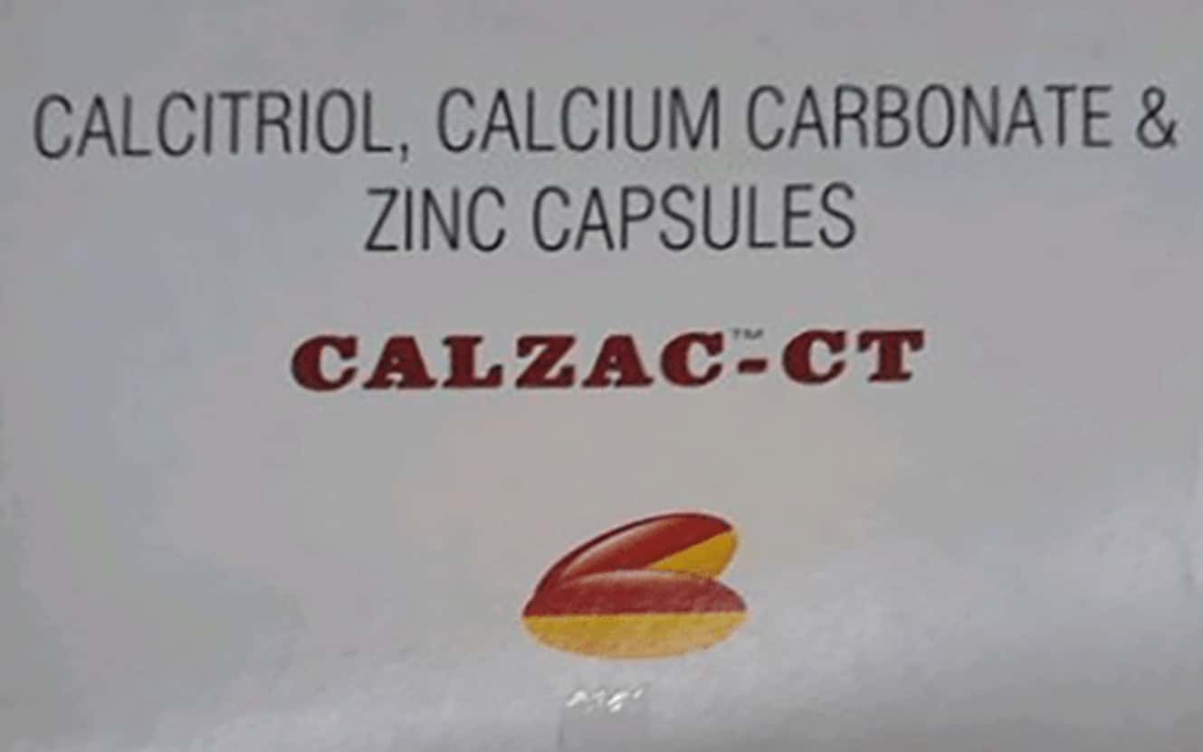 Calzac-CT Capsule: Uses, Side Effects, Price, Dosage & More Info ...