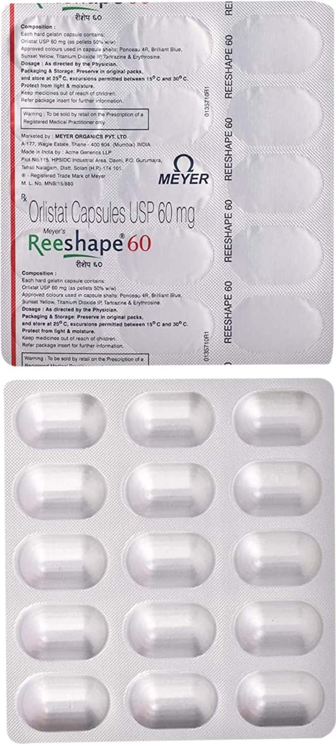 Reeshape 60 Capsule: Uses, Side Effects, Price, Dosage & More Info ...
