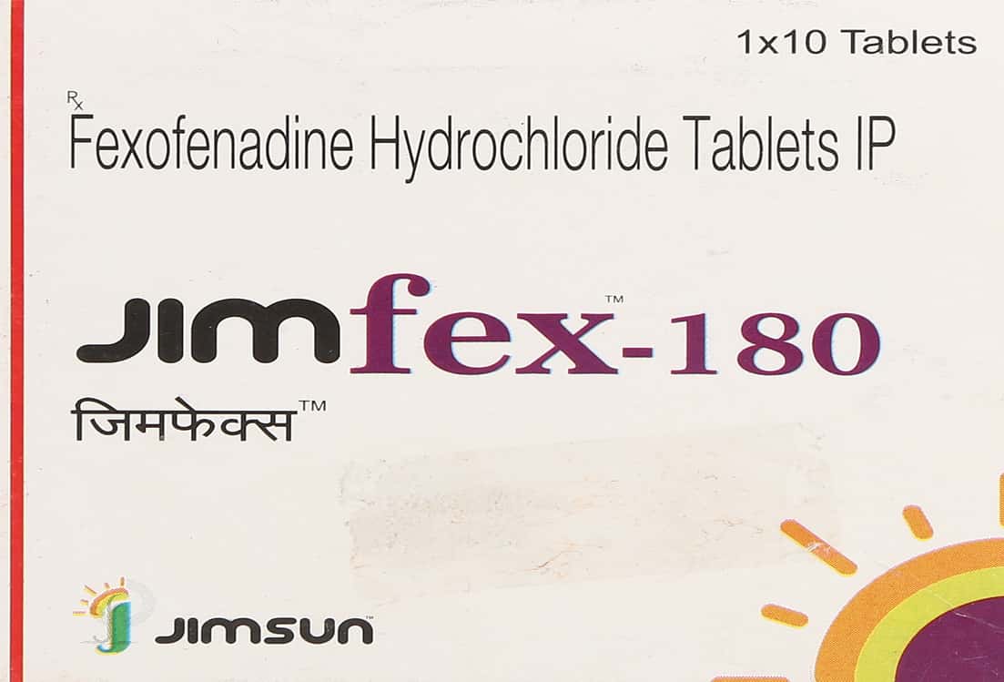 Jimfex 180 MG Tablet (10): Uses, Side Effects, Price & Dosage | PharmEasy