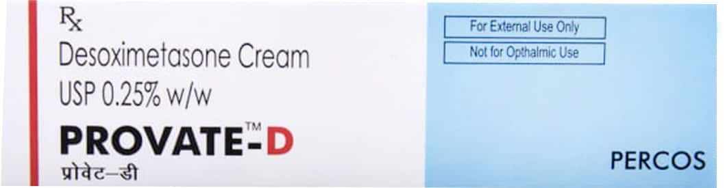 Buy Provate D 2.5 MG Cream (15) Online & Save Up to 24% at PharmEasy
