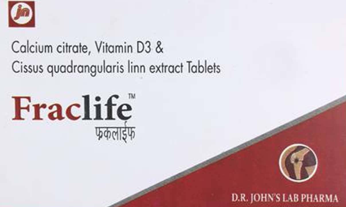 Buy Fraclife Tablet (10) Online & Save Up to 24% at PharmEasy