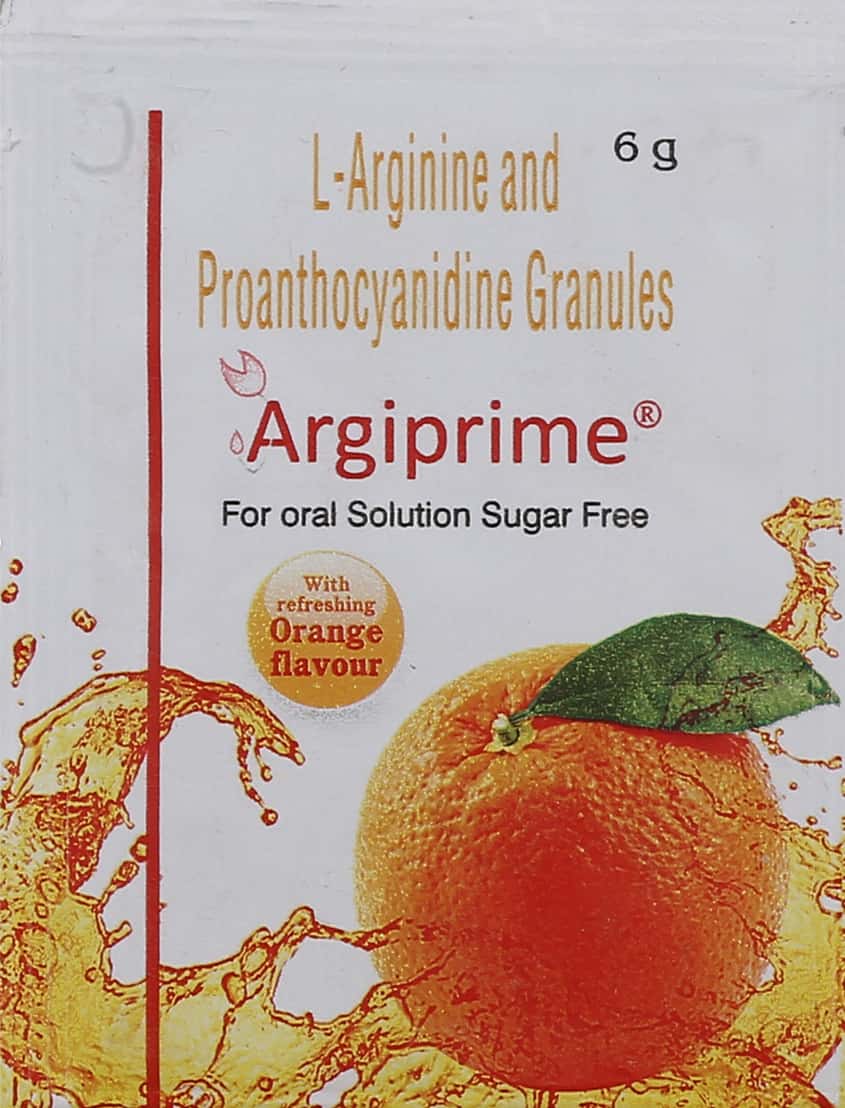 Argiprime Refreshing Orange Flavour Sugar Free Sachet Of 6gm Granules ...
